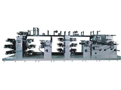 Economy 6 Color Central Drum Flexo Printing Machine for Film/Cups ...