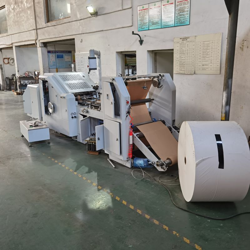 380V Paper Carry Bag Making Machine Fully Automatic , 220V Twisted ...